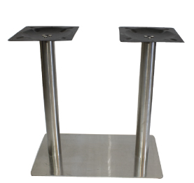 Jilphar Furniture SS Flat Base Brushed Finish Table Base JP3022